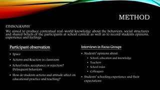 Student’s resistance and responses to school power.pptx