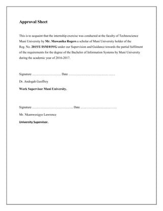 Students results management system (muni university) | PDF