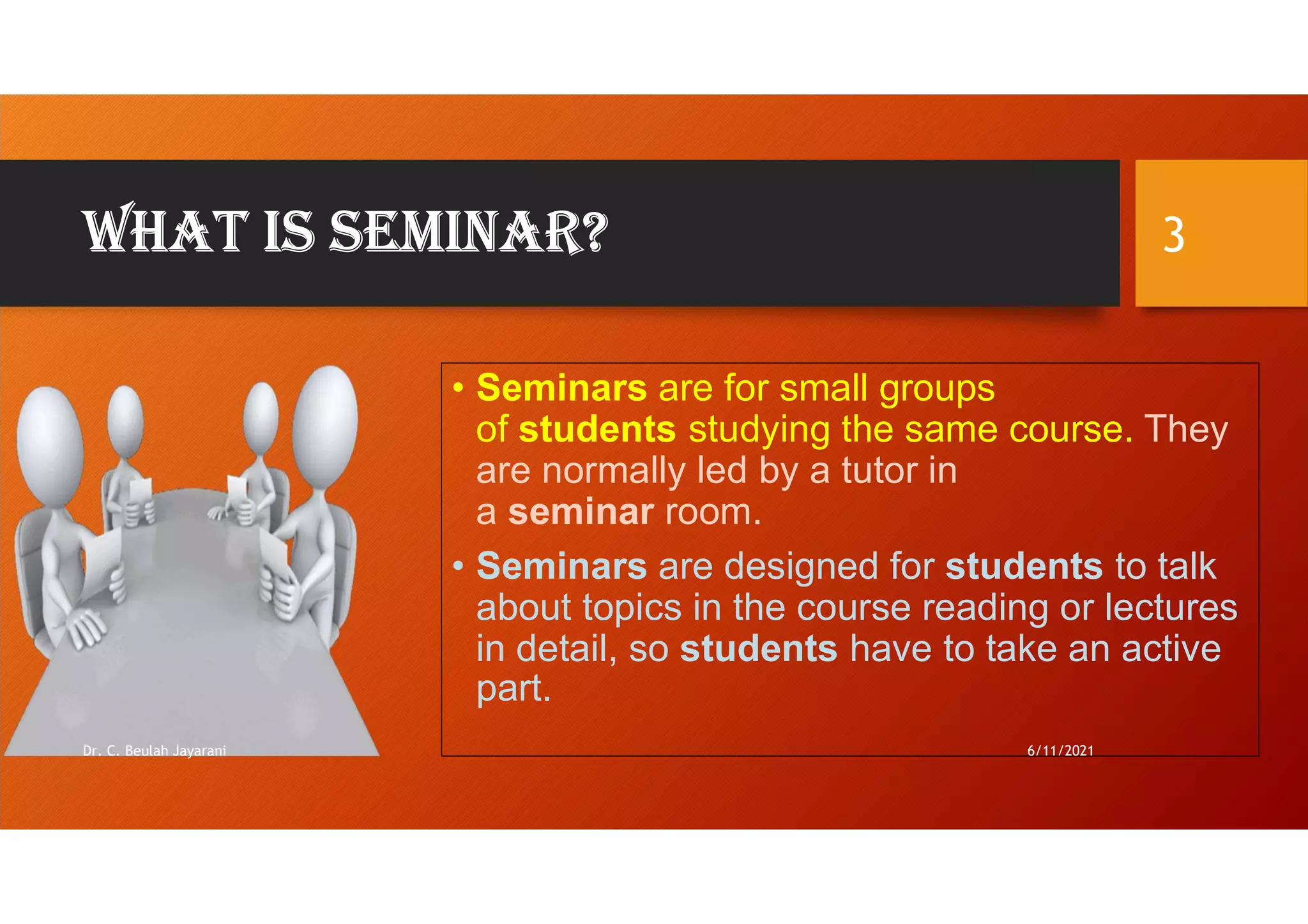 Students seminar | PDF