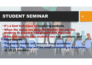 Student Seminar Presentation