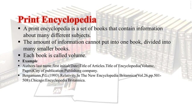 Science encyclopedia | PPTX