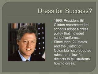 Students Should Wear Uniforms To School | PPTX