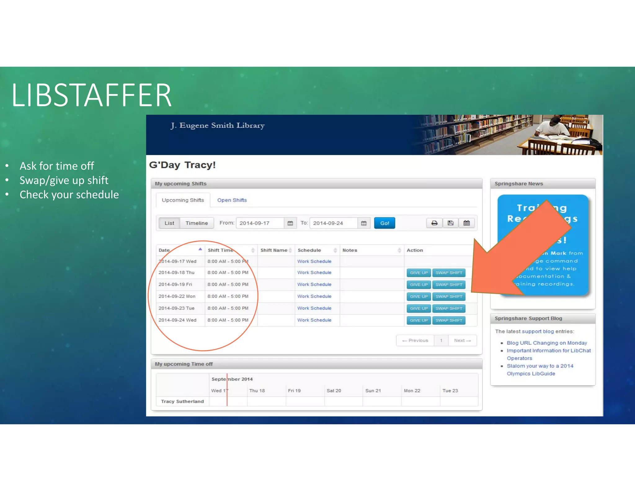 Library Student Staff Presentation | PDF