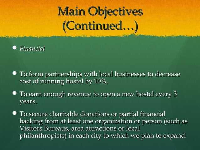 Student Stay Powerpoint | PPT