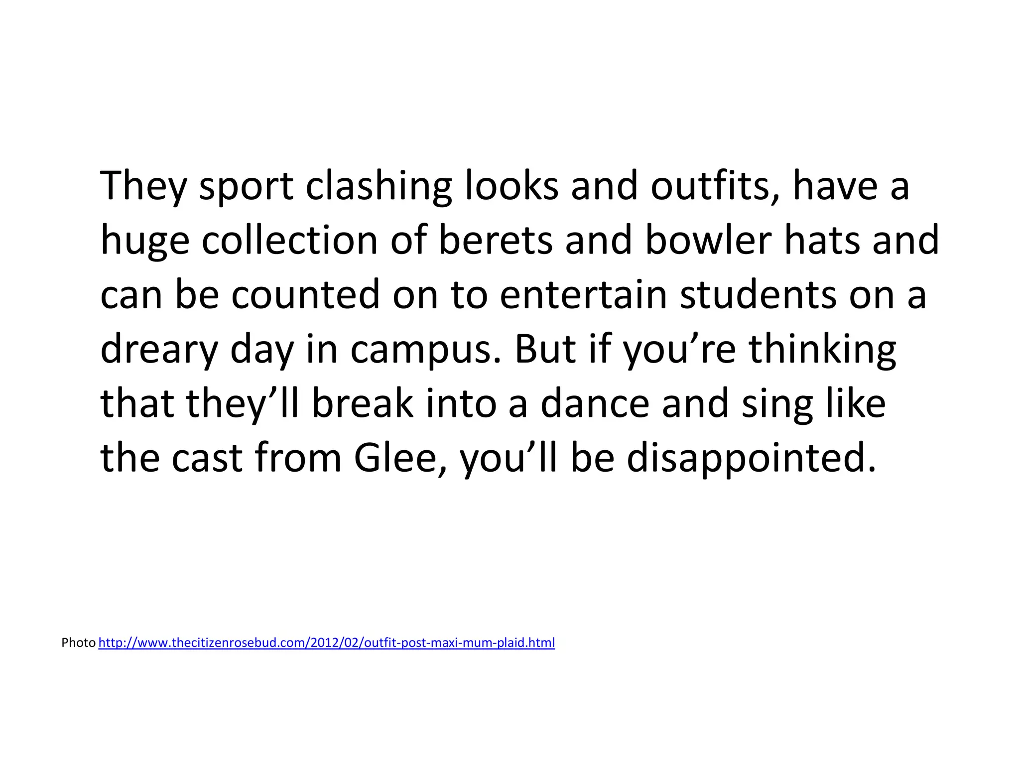 Have you met these student stereotypes in university? | PPT