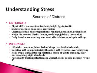 STUDENT STRESS MANAGMENT | PPT