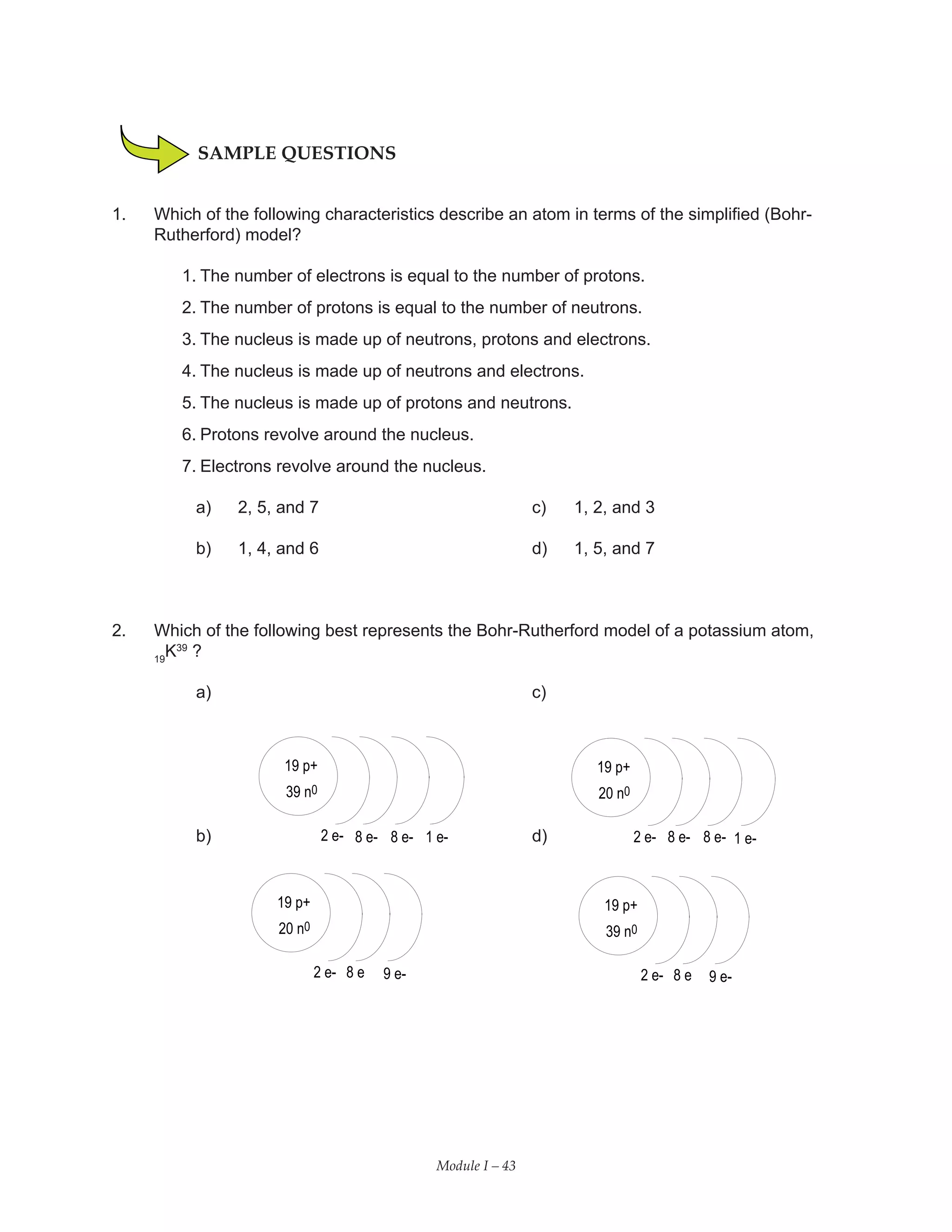Student Study Guide Physical Science 416/436 | PDF