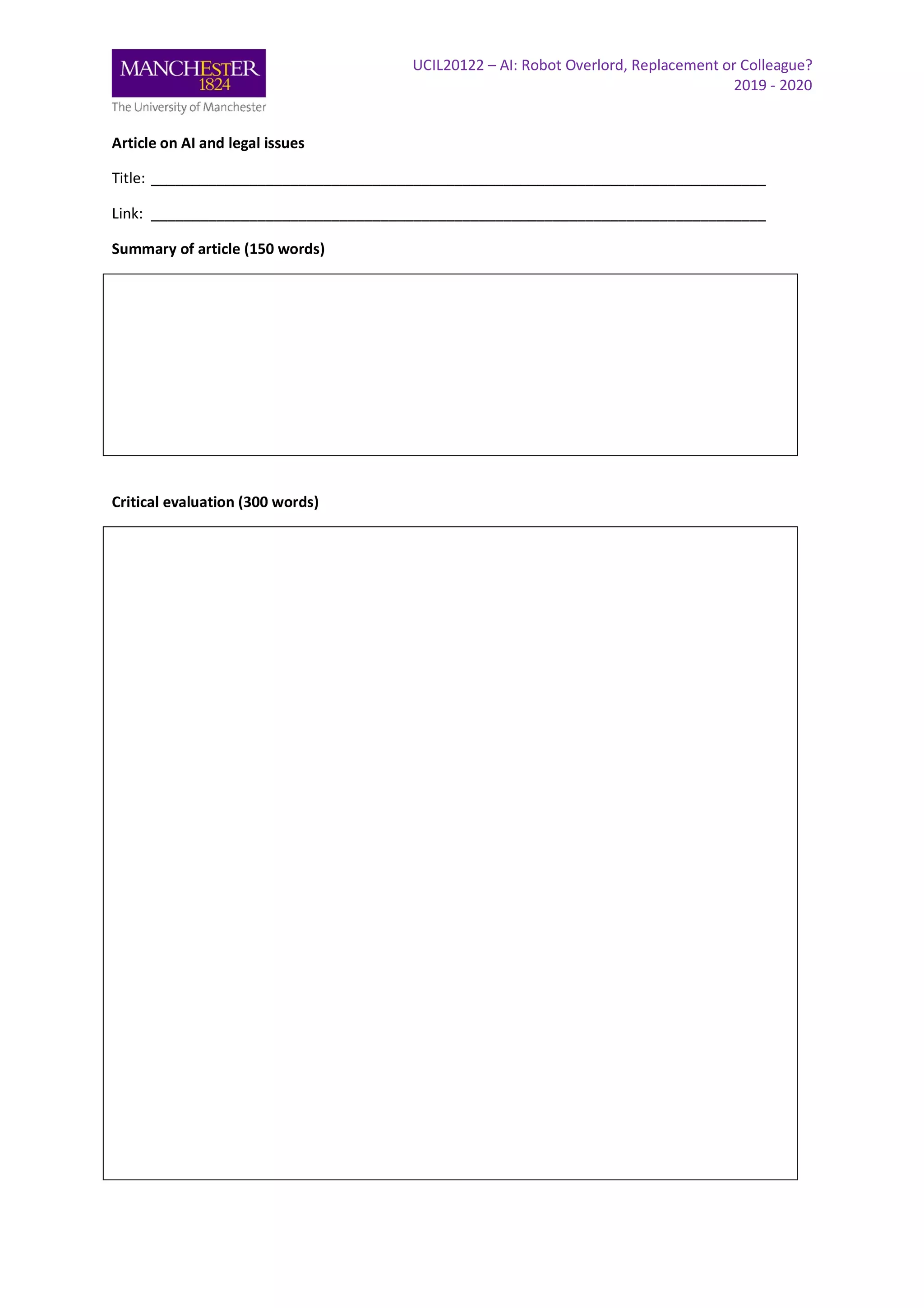 Student submission template | PDF