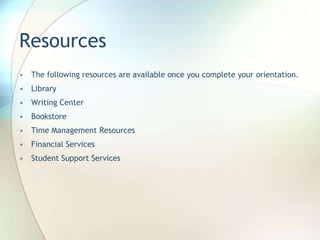 Student success guide | PPT