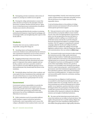 Student success in higher education | PDF