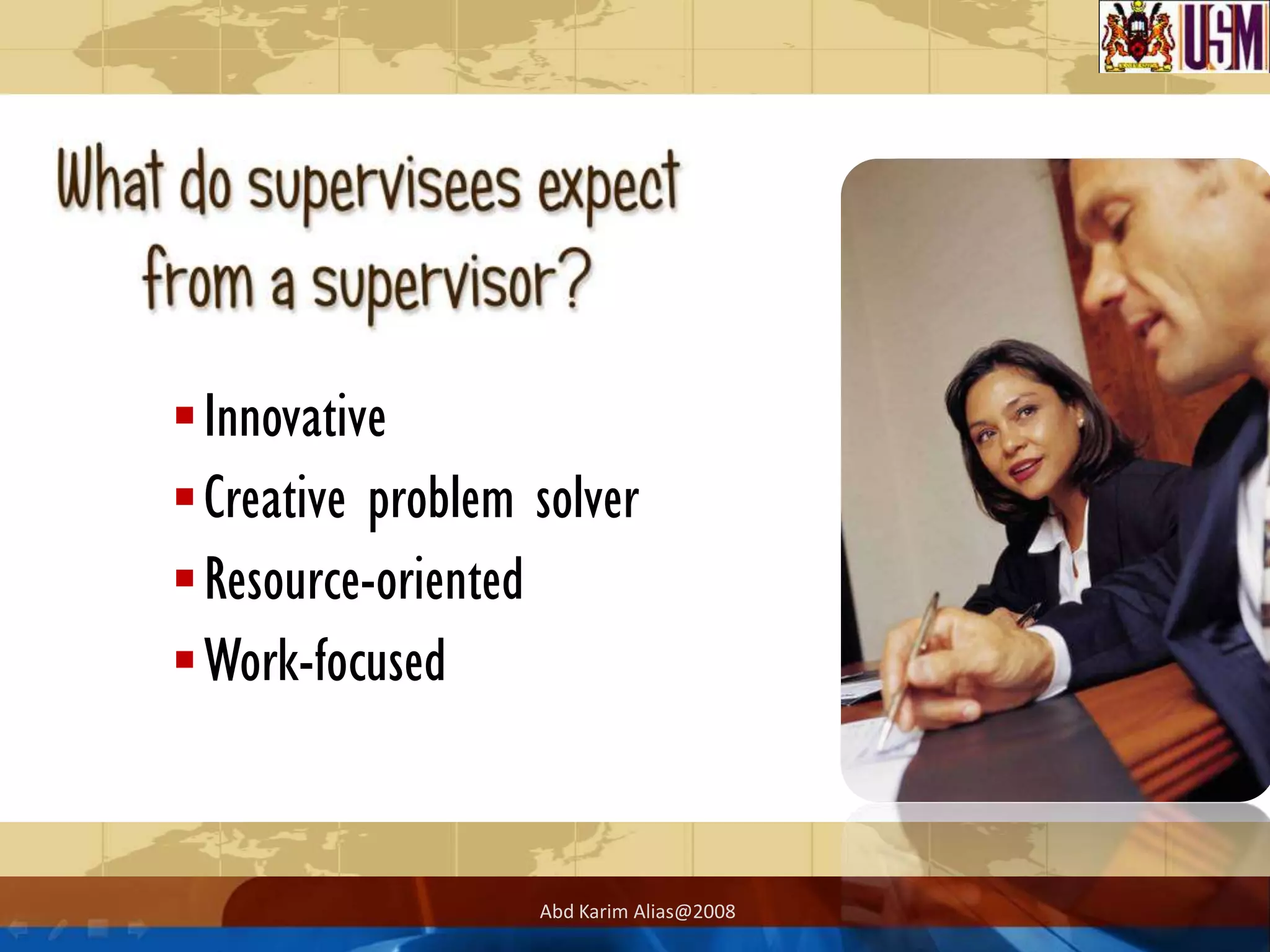 Managing Supervisee-Supervisor Relationship | PPTX