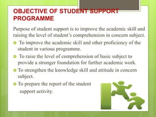 Student support | PPT | Secondary Education | Education