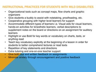 Students with disabilities | PPT