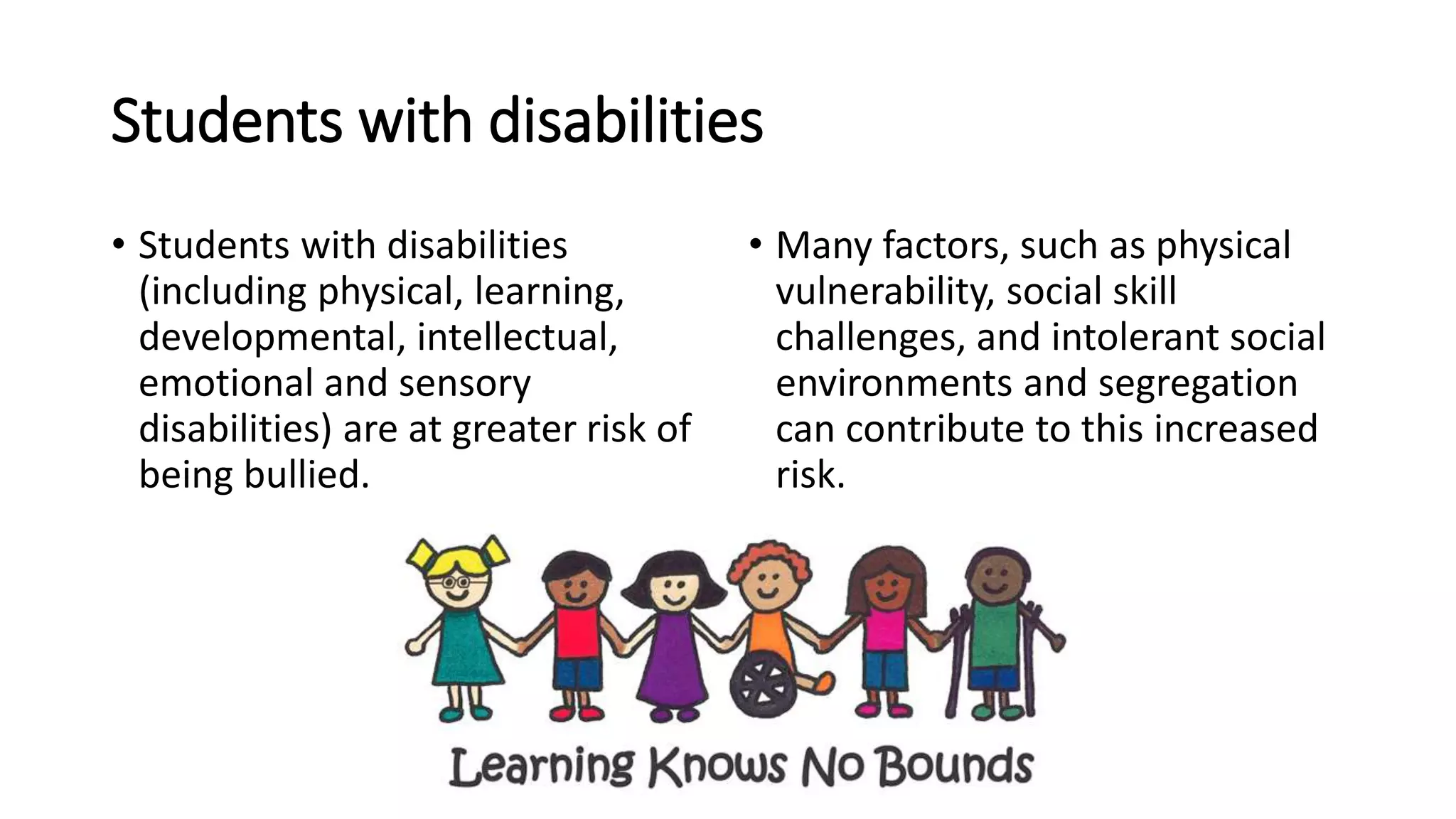Students with disabilities | PPT