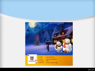Hi-Tech Animation Student's work | PPT