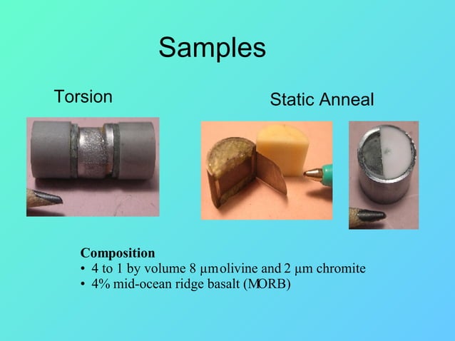 Stability of Melt Rich Channels | PPT