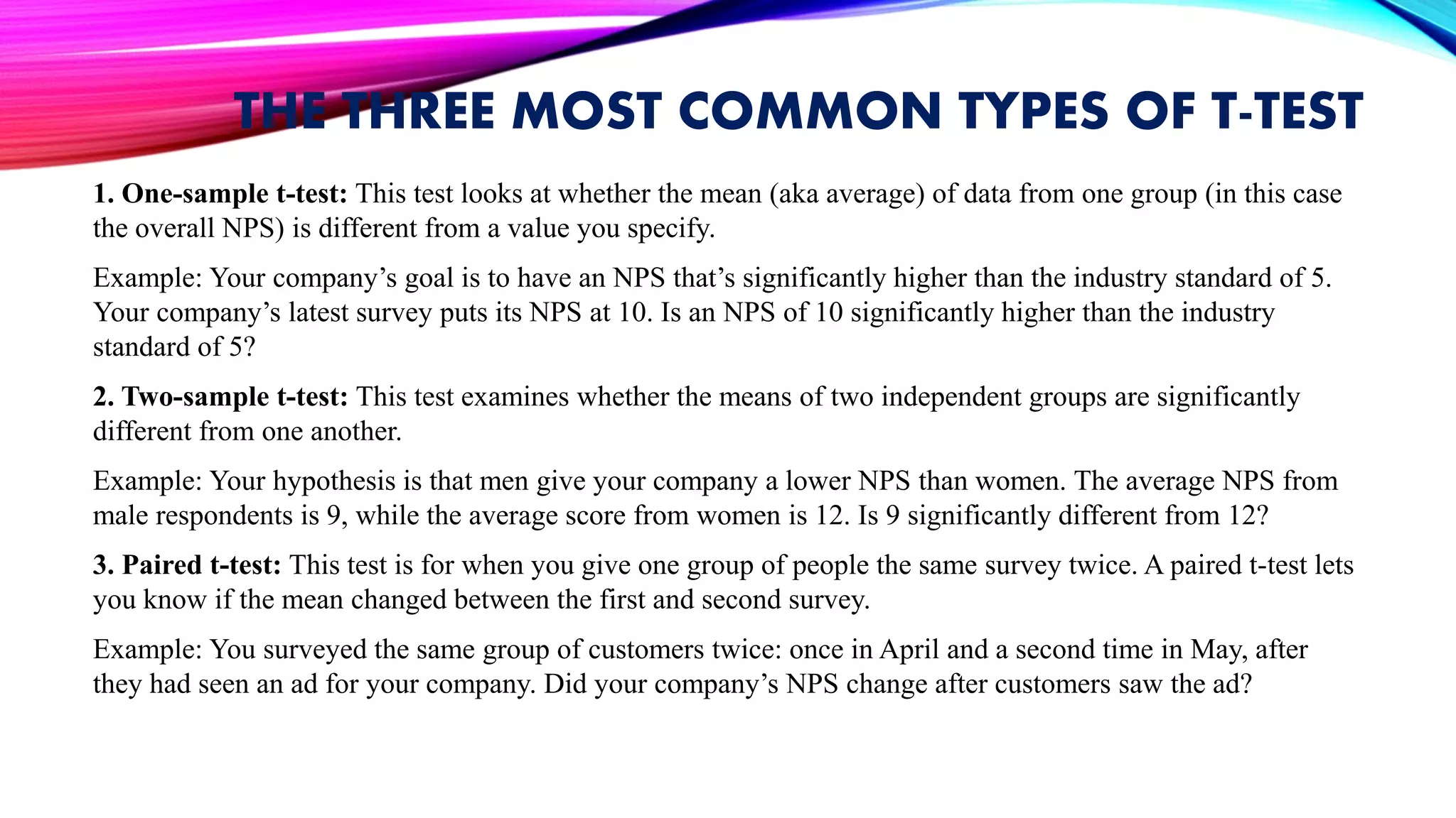 Student T - test | PPTX