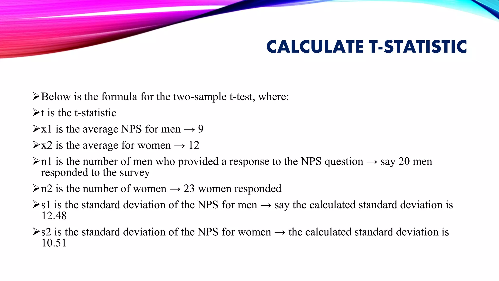 Student T - test | PPTX
