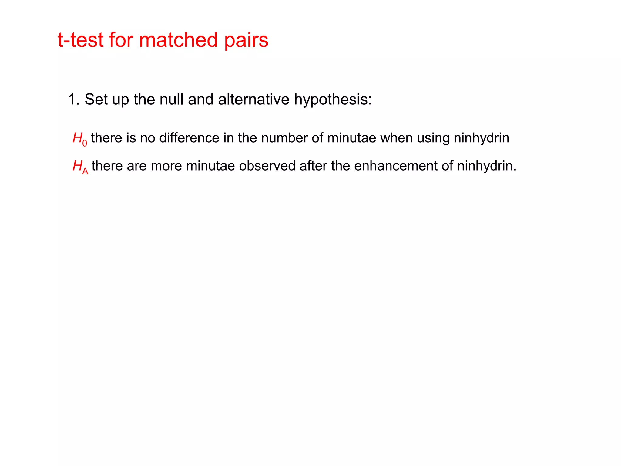 Student t-test | PPTX