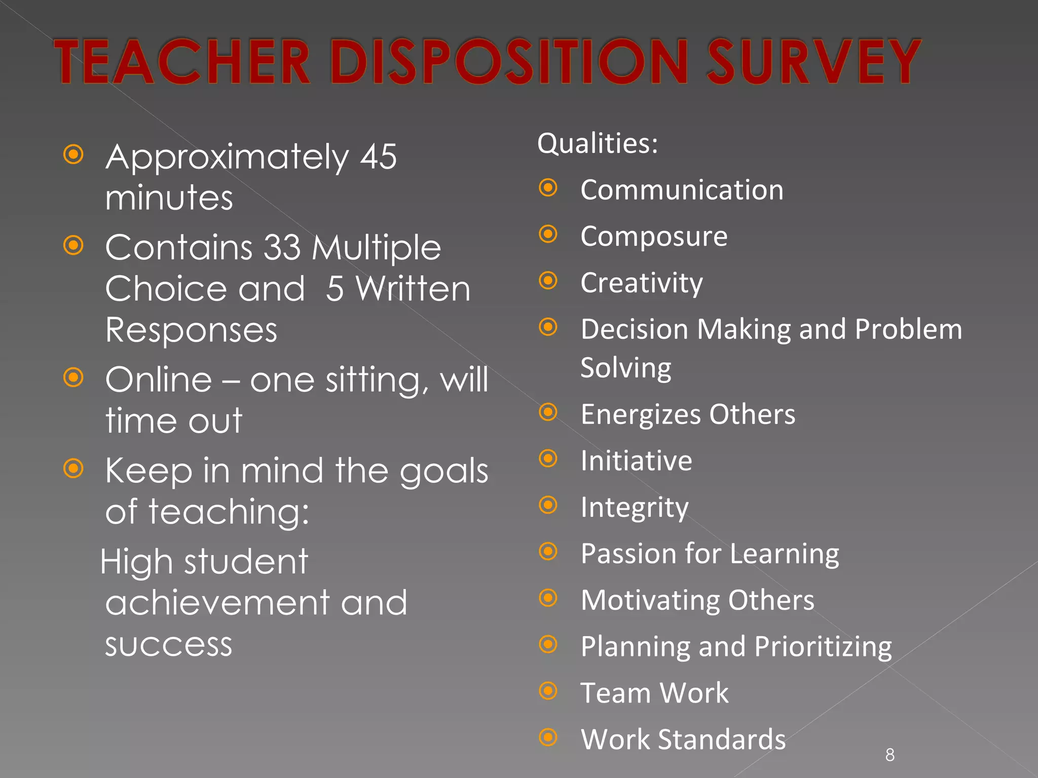 Student Teacher Recruitment Presentation | PPT