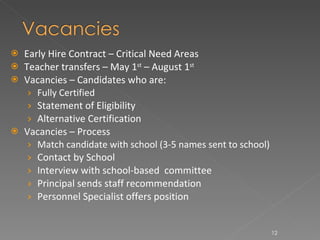 Student Teacher Recruitment Presentation | PPT