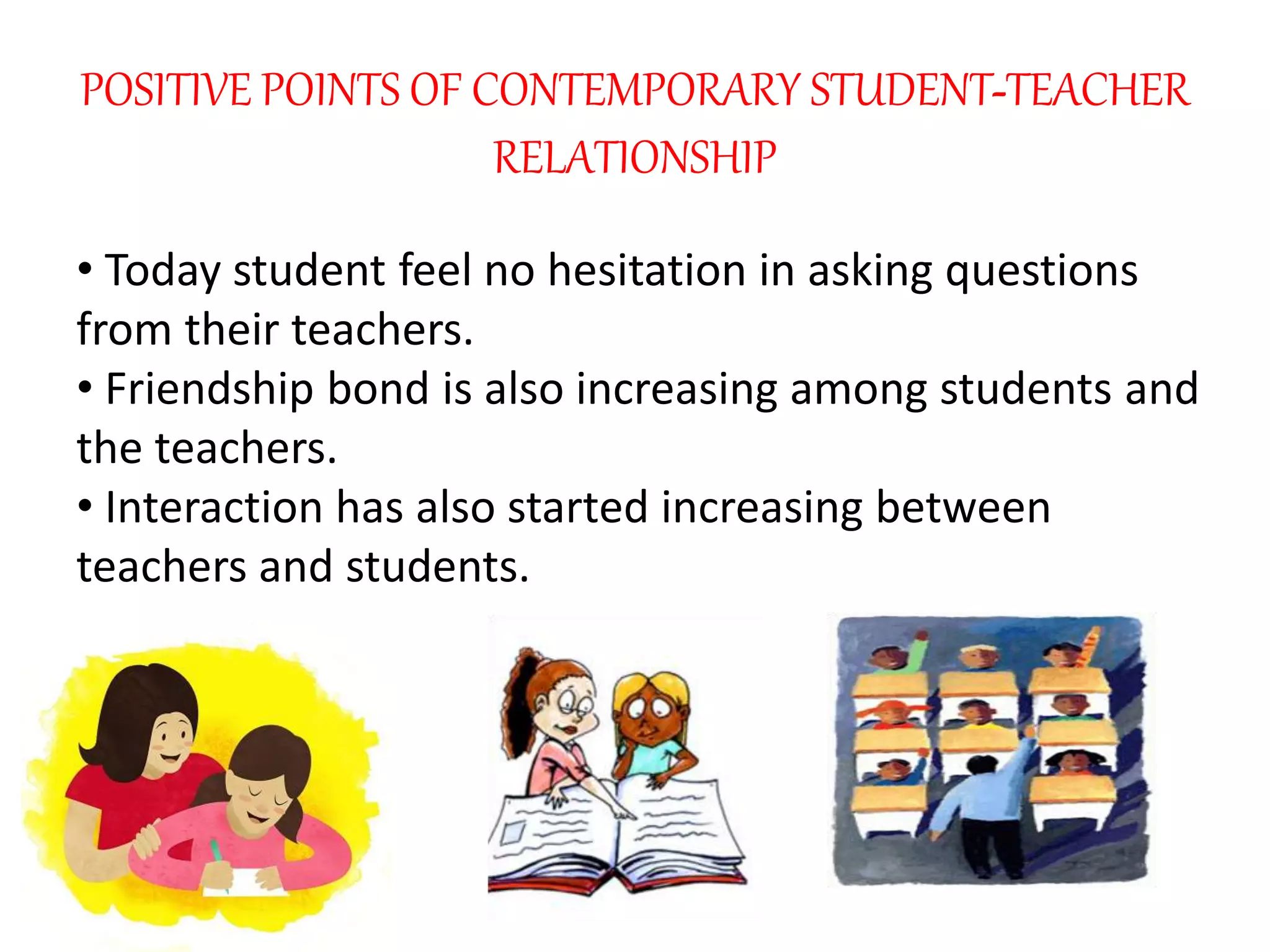 Student teacher relationship | PPTX
