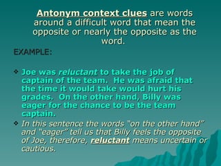 Context Clues | PPT