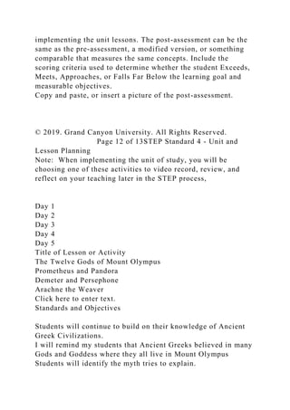 Student Teaching Evaluation of Performance (STEP) Templa.docx