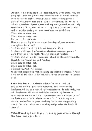 Student Teaching Evaluation of Performance (STEP) Templa.docx