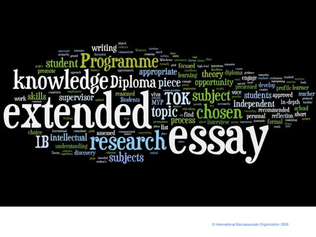 Extended Essay Assessment Criteria | PPT | Educational Assessment ...