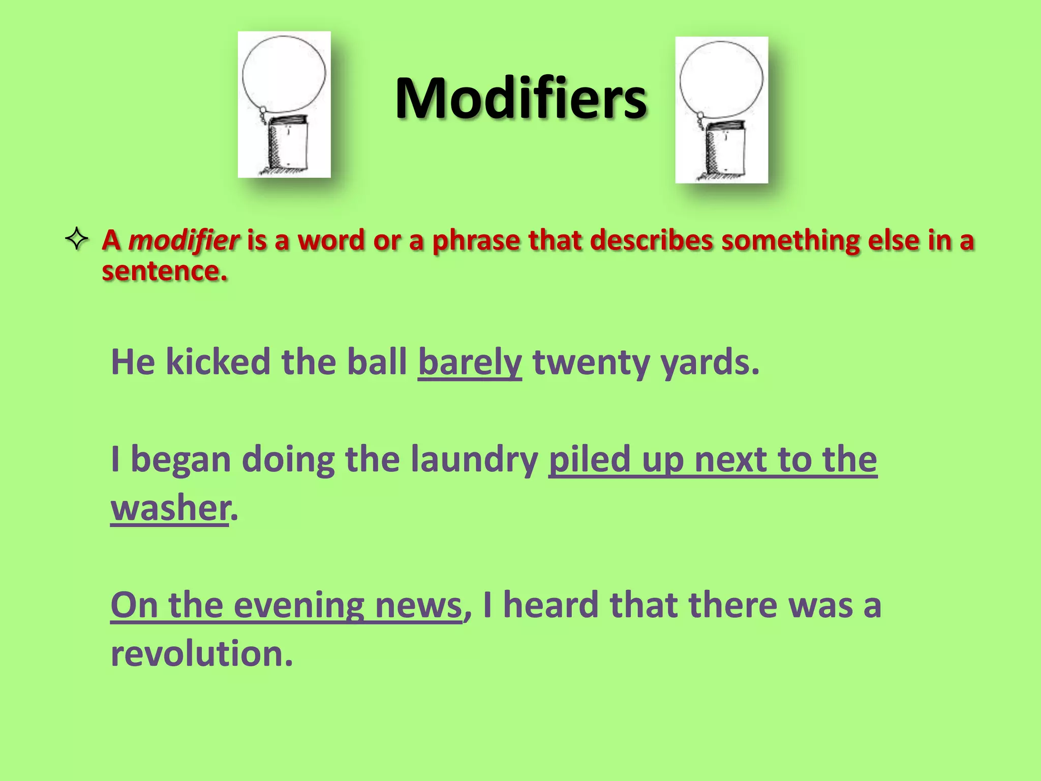 Studentversion modifiers | PPTX | Drawing and Sketching | Arts and Crafts