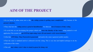 Student Voting Application for Election – Using SMS (1).pptx ...