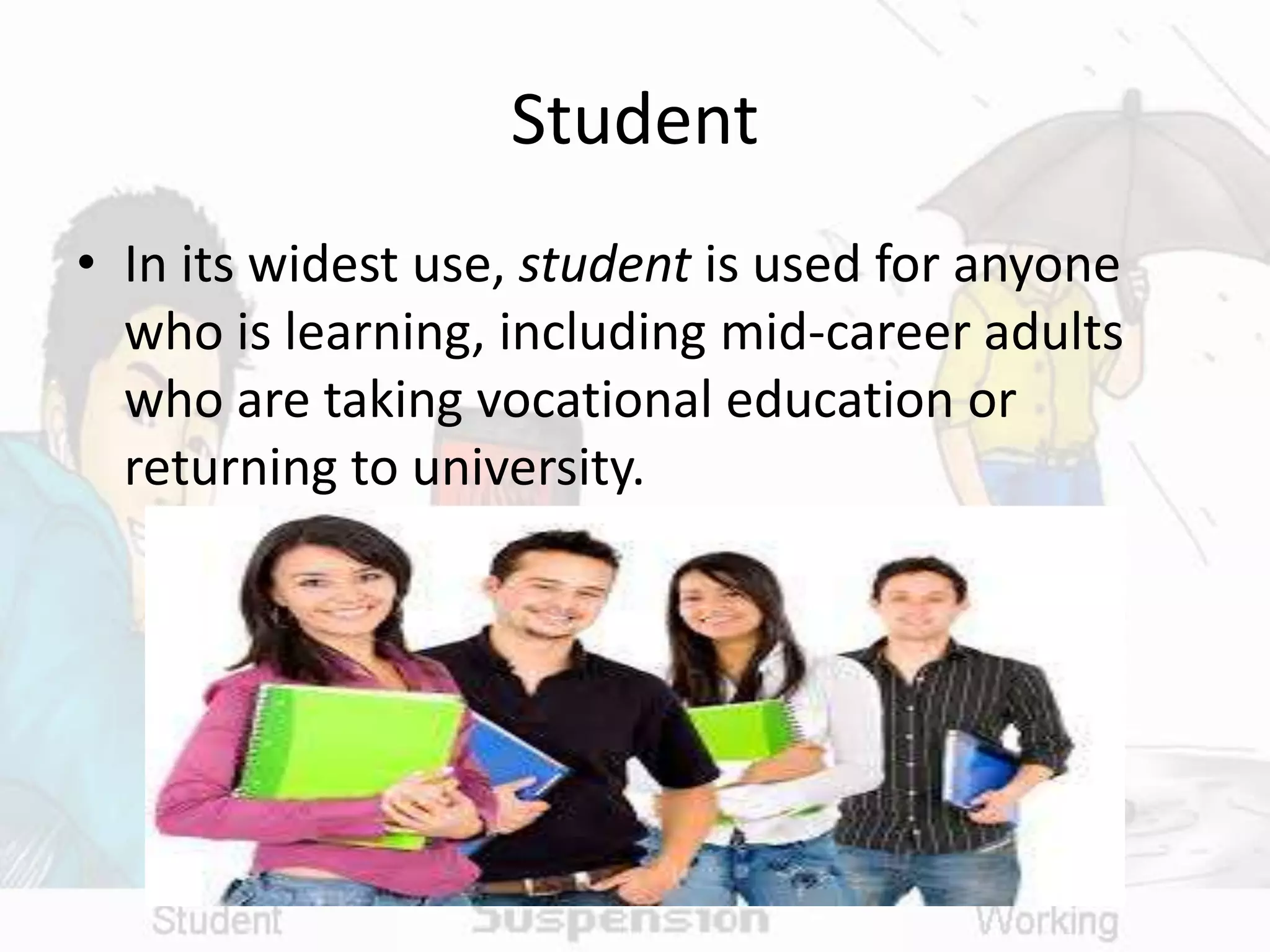 Student vs employee | PPTX