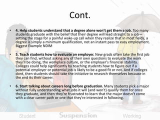 Student vs employee | PPTX