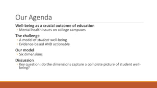 Student well being-revised 3-13-14 (2) | PPTX