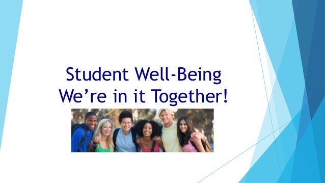 Student Well-being (1 of 2)