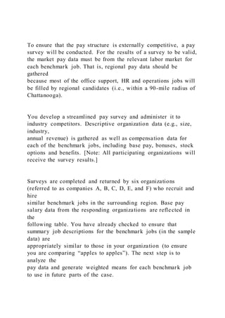 Stu de nt workbook designing a pay structure | DOCX