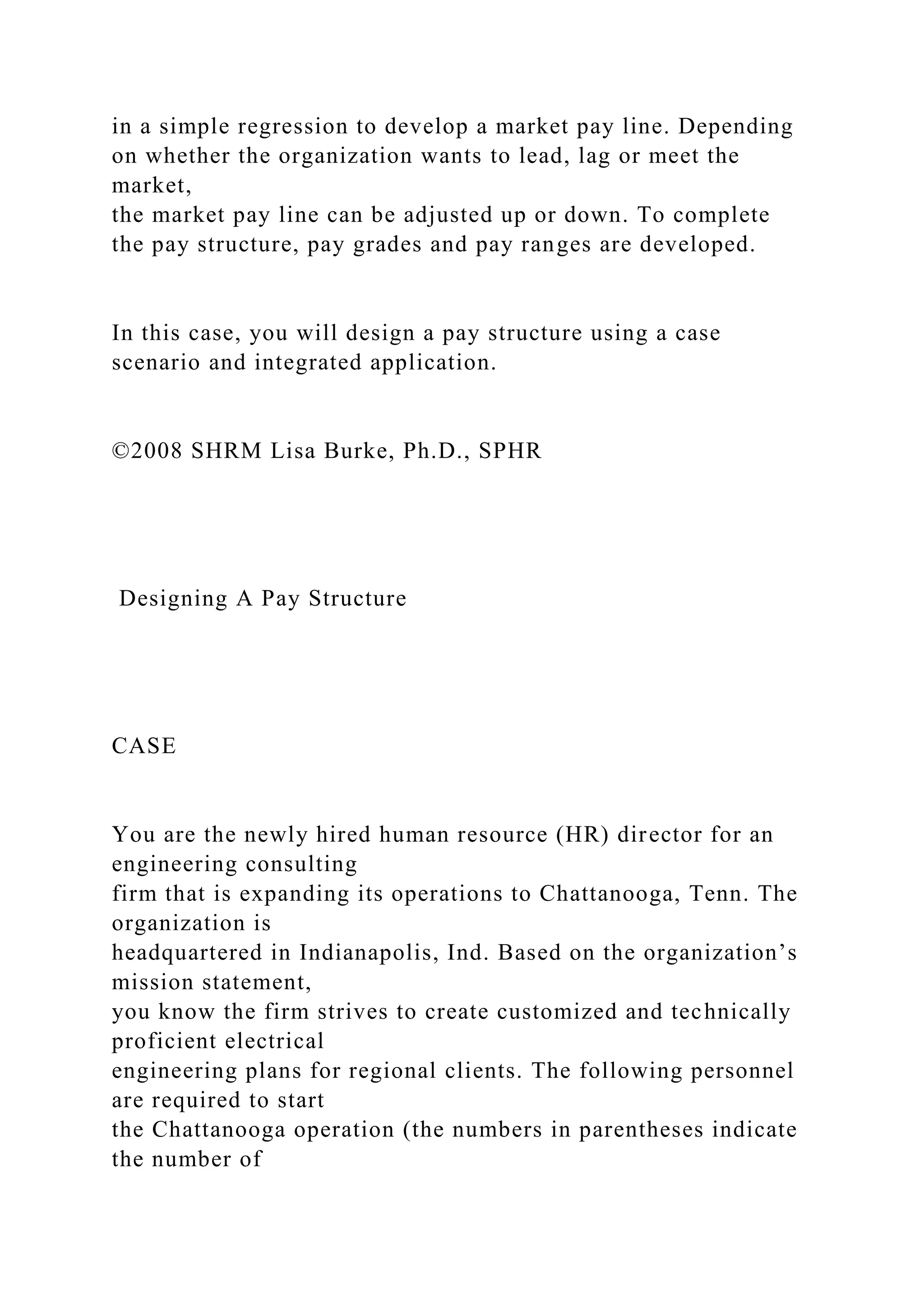 STUDeNT WORKBOOK Designing A Pay Structure .docx