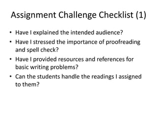 Student writing problems faculty challenges and solutions | PPTX