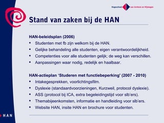 Studeren met functiebeperking | PPT