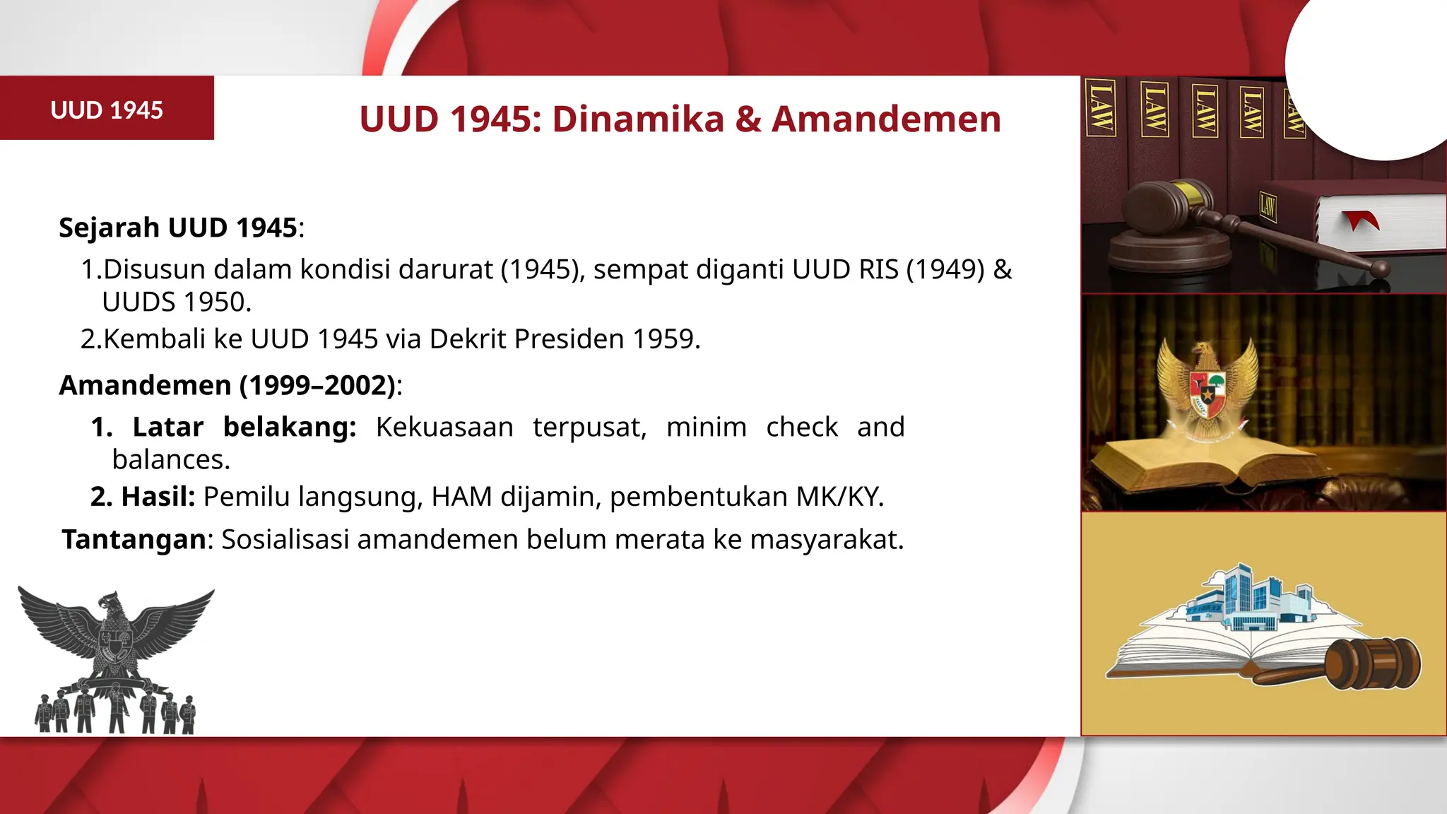 Studi Empat Konsensus Dasar Negara Indonesia NKRI | PPTX