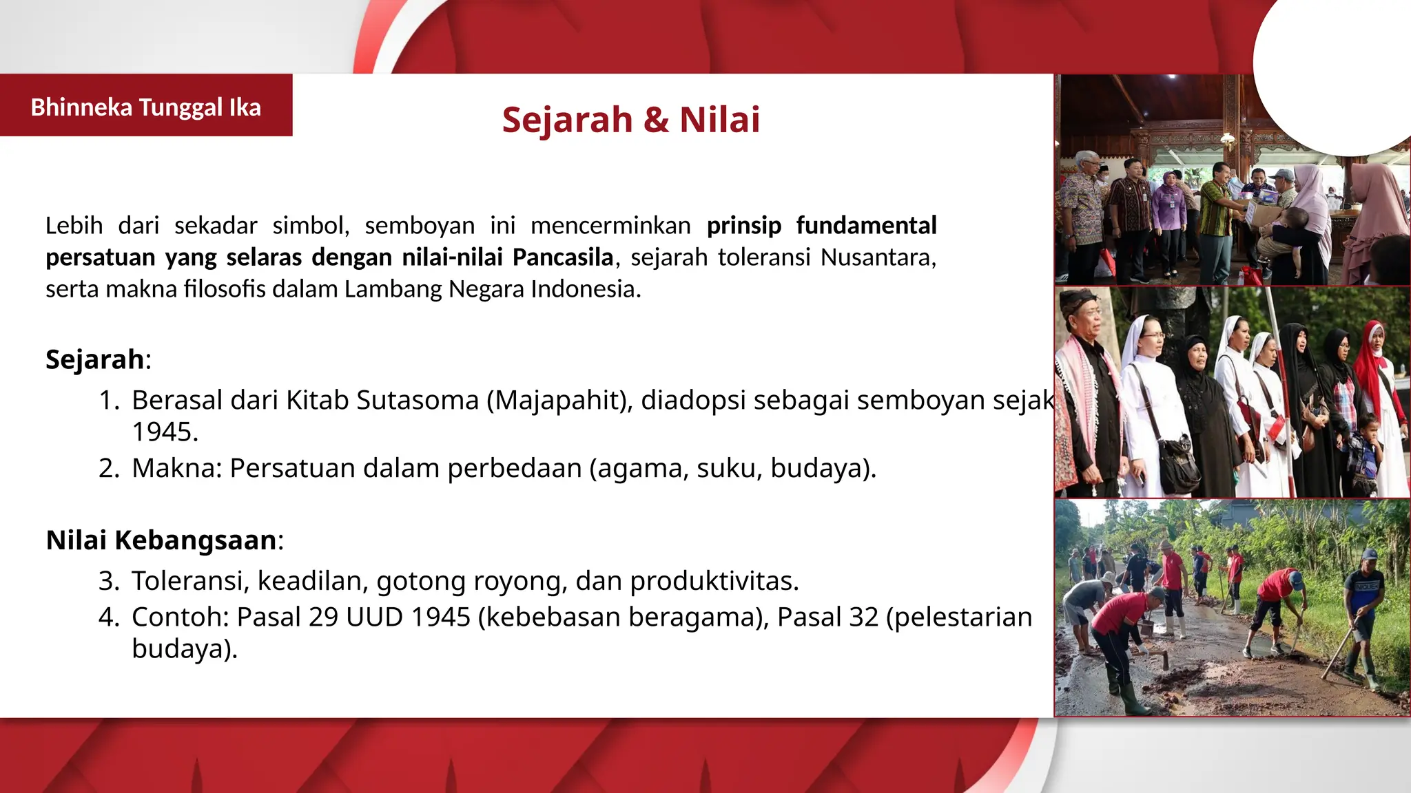 Studi Empat Konsensus Dasar Negara Indonesia NKRI | PPTX
