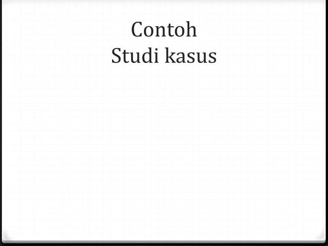 Metode Studi Kasus-Teaching Case | PDF