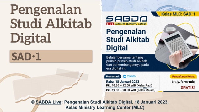 Studi Alkitab Digital | PPT