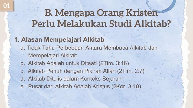 Studi Alkitab Digital | PPT