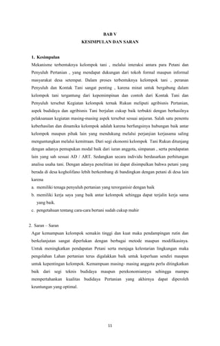 Studi banding tentang pertanian | DOCX