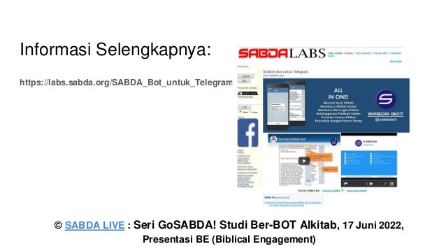 GoSABDA! Studi ber-Bot Alkitab | PDF