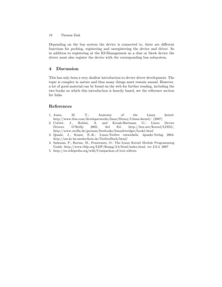 Studienarb linux kernel-dev | PDF | Operating Systems | Computer Software and Applications