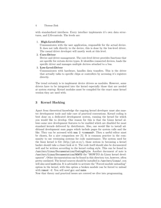Studienarb linux kernel-dev | PDF | Operating Systems | Computer Software and Applications