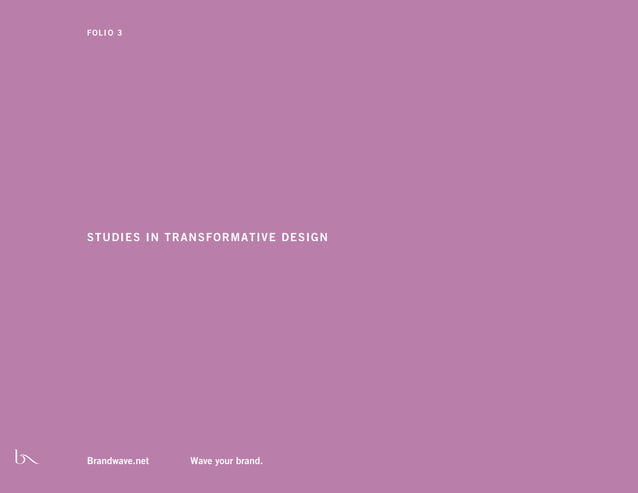 Studies In Transformative Design | PDF | Business | Business and Finance